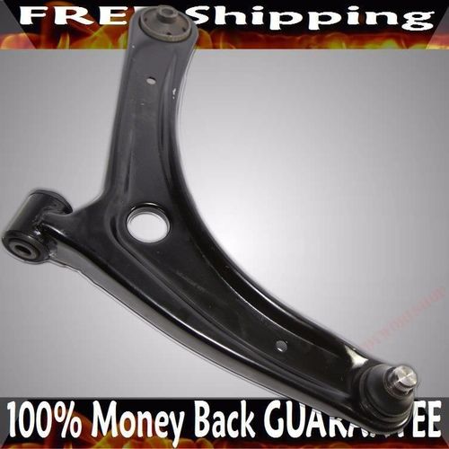 Front LH Driver Lower Control Arms Black for Jeep 07-14 Compass/ Patriot