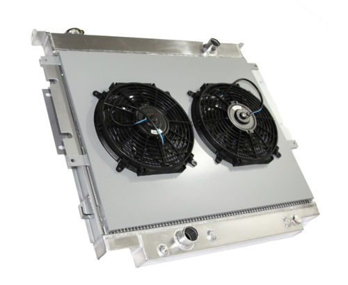 3 Row Radiator+16" Fan+Shroud for 83-94 Ford F-250 F-350 Diesel V8 MT ONLY